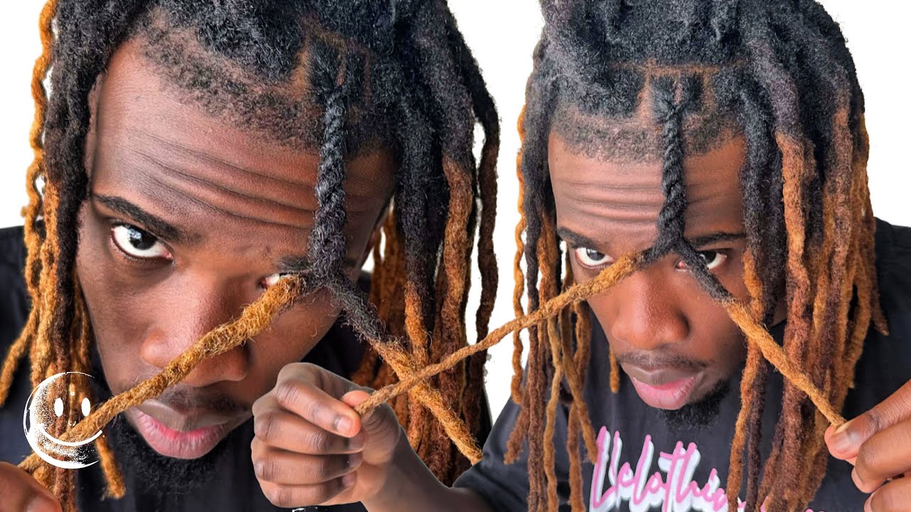 How to 2 Strand Twist & Retwist Dreads YOURSELF (cheap, quick & easy ...