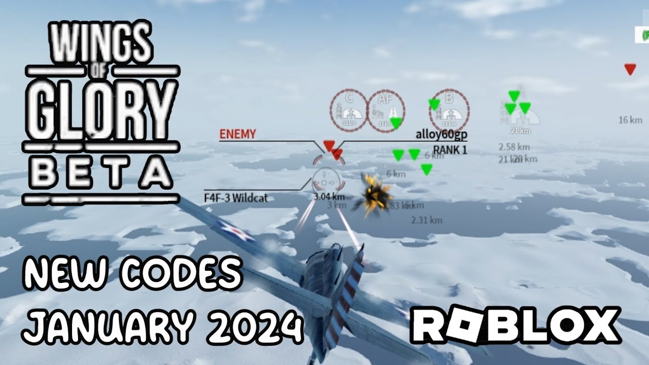 Roblox Wings of Glory New Codes January 2024 - YouTube