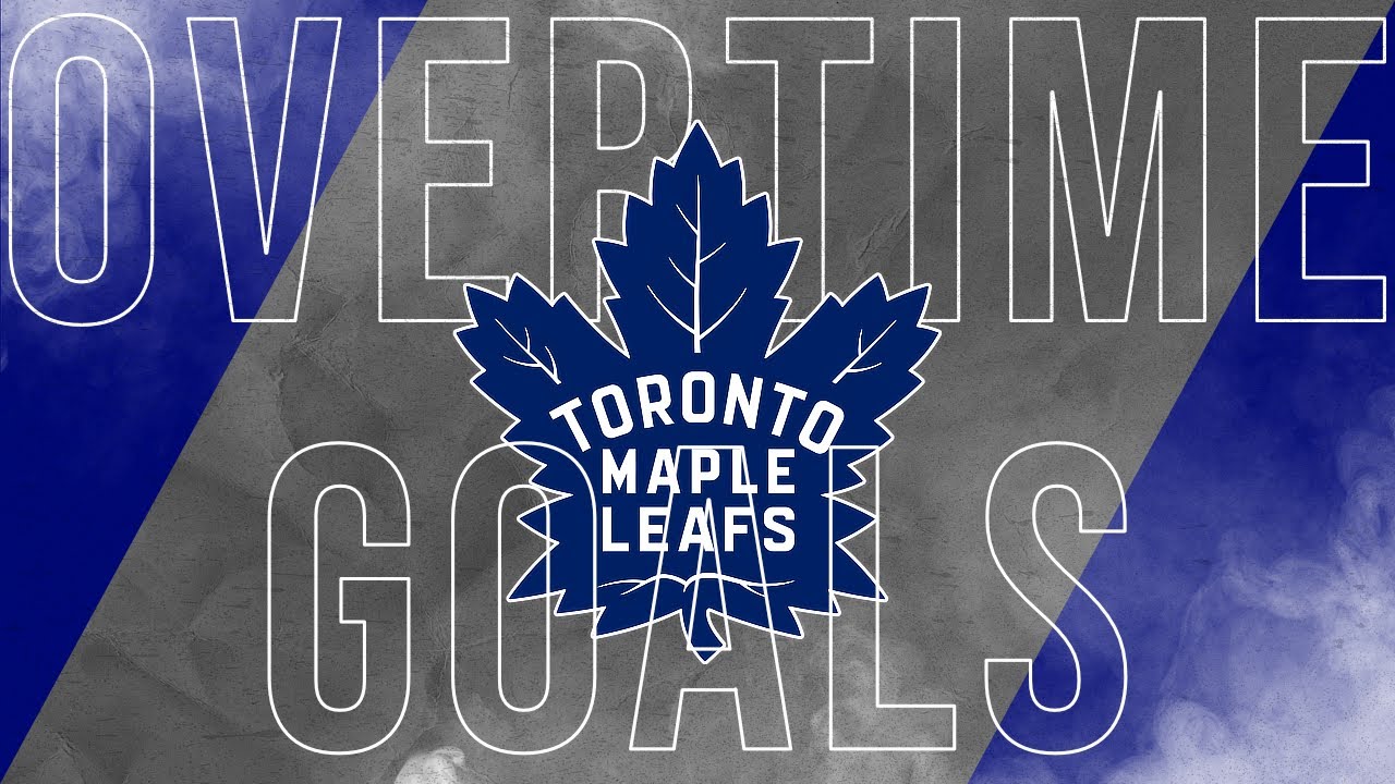 Toronto Maple Leafs - ALL Overtime Goals 2019-20 Season - YouTube