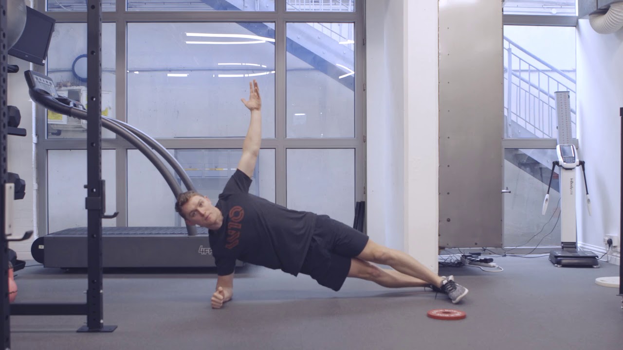 Tall Side Plank - YouTube