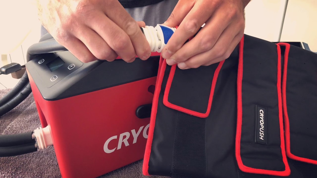 CryoPush Pulse Cold Compression Therapy System - YouTube