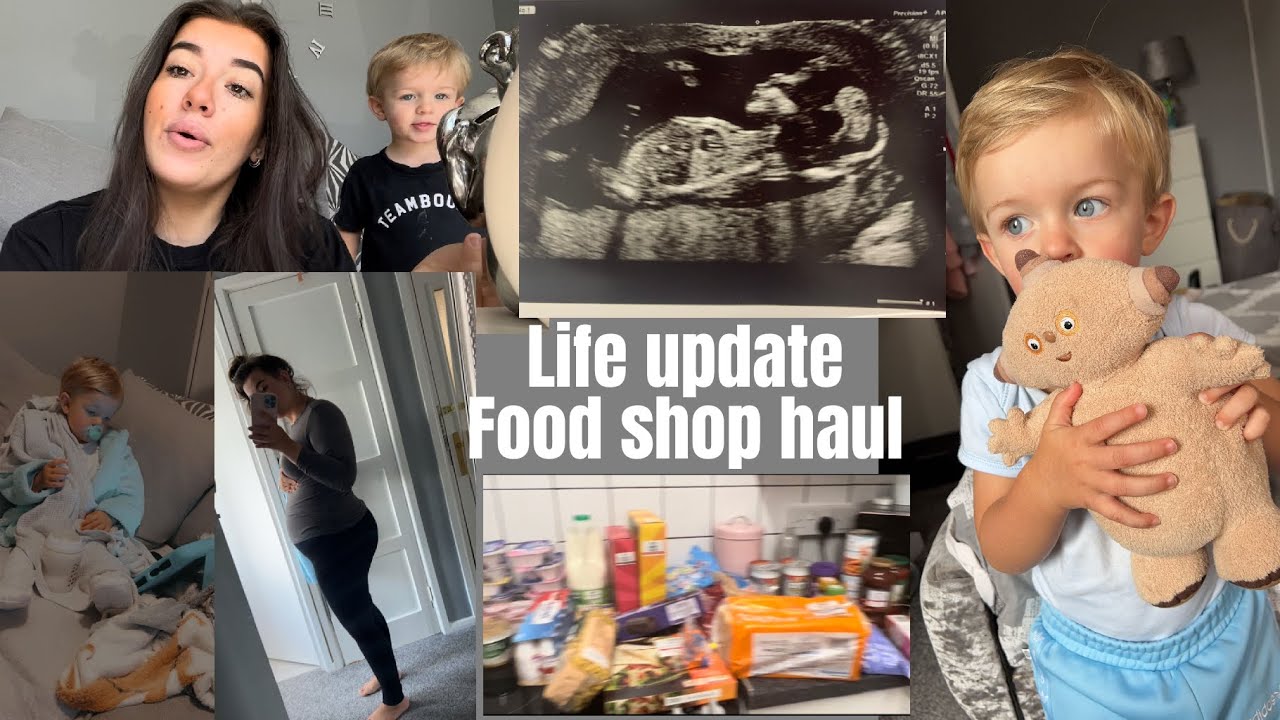 Life update and Monthly Food shop | Pregnant Teen Mum Vlog | Becky ...