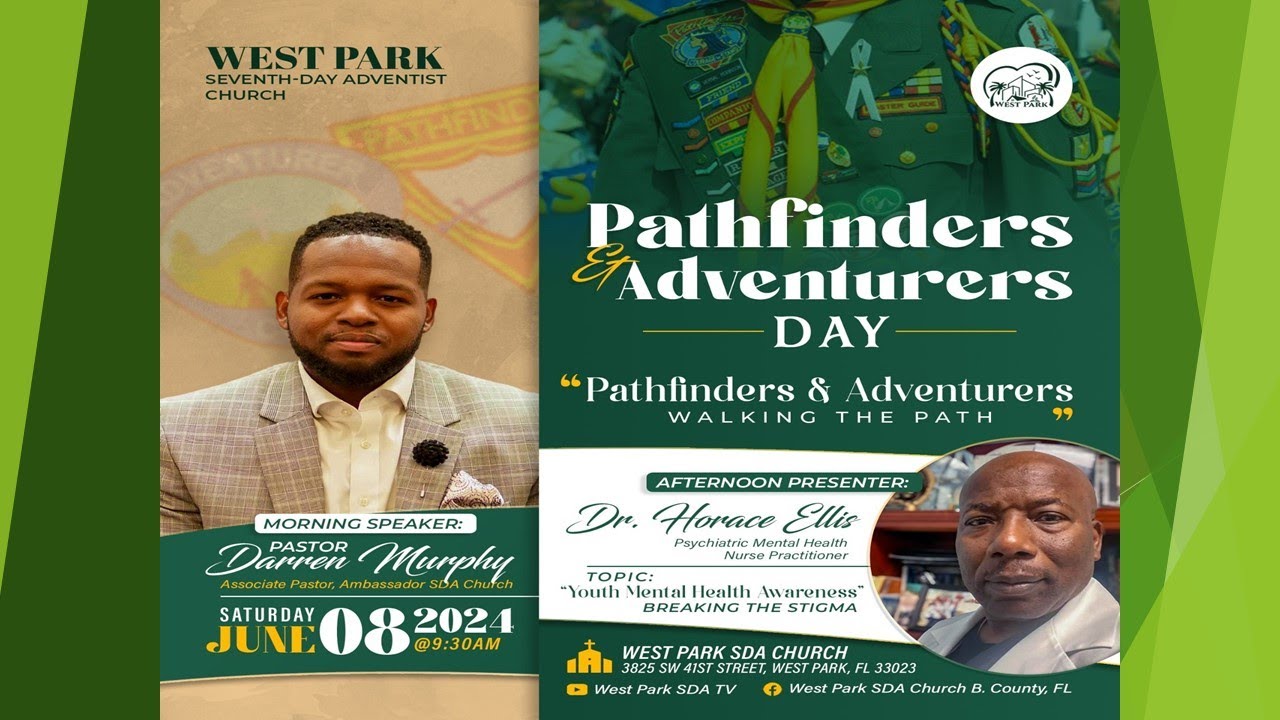 Pathfinder & Adventurers Day || Pastor D Murphy || 6/08/2024 - YouTube