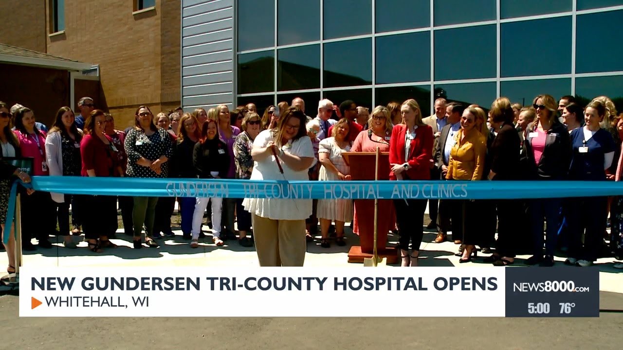 Gundersen Tri-County hosts ribbon-cutting for new Whitehall hospital ...