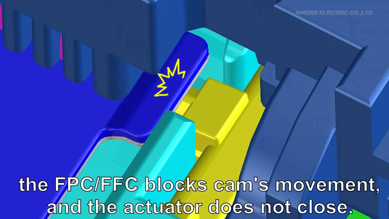 FH50 Series FPC/FFC Connectors with Dual Beam Contact - Hirose - YouTube