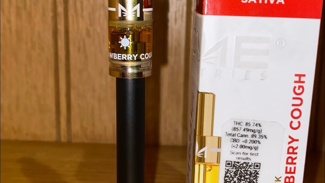 Dime Industries Strawberry Cough Strain Review - YouTube