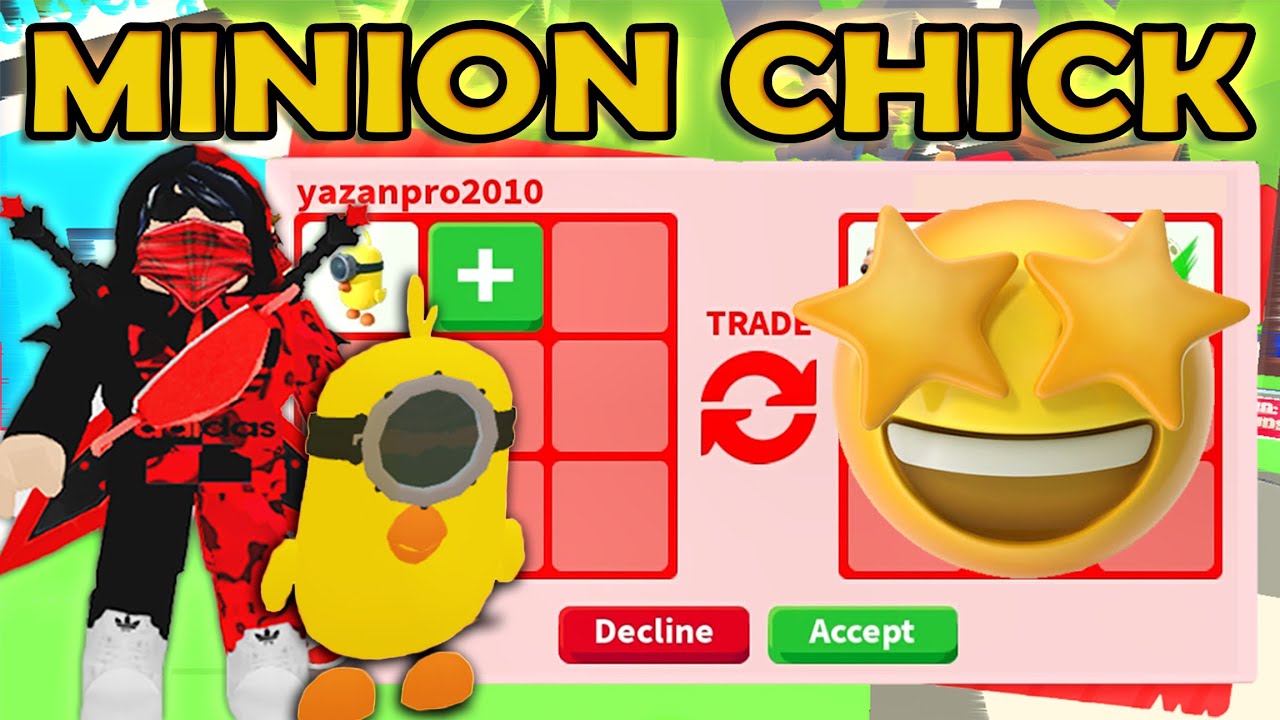 TRADING MINION CHICK 😱😍 WHAT PEOPLE OFFER FOR IT IN NEW ADOPT ME UPDATE ...