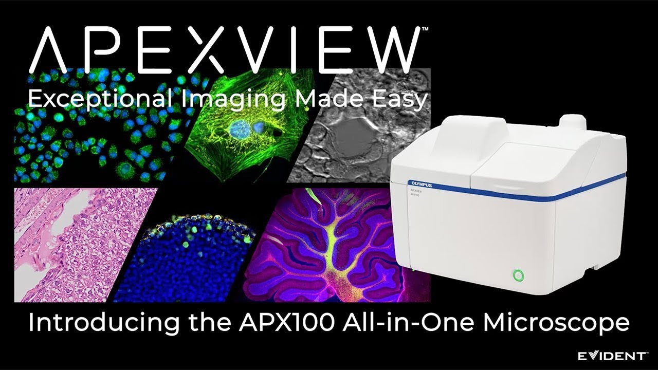 Introducing the APEXVIEW™ APX100 Benchtop Fluorescence Microscope - YouTube