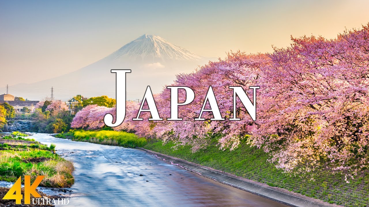 Spring Japan 4K Ultra HD • Explore Beautiful Spring Japan, Relaxation ...