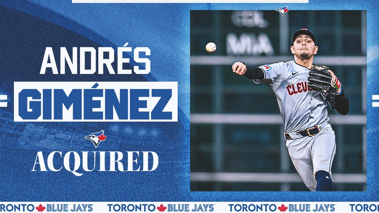 Welcome to the Toronto Blue Jays, Andrés Giménez! - YouTube