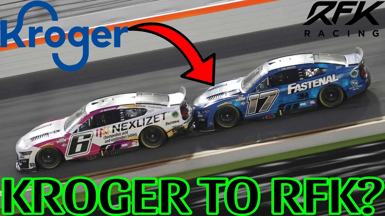 RFK Racing is most likely to land sponsorship from Kroger, could ...