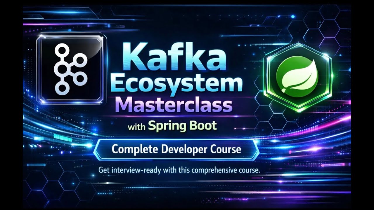 Kafka Ecosystem Masterclass with Spring Boot: Complete Developer Course ...