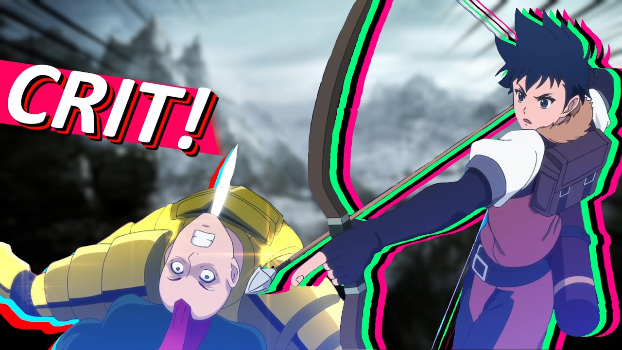 Skyrim Stealth-Archer Anime - YouTube