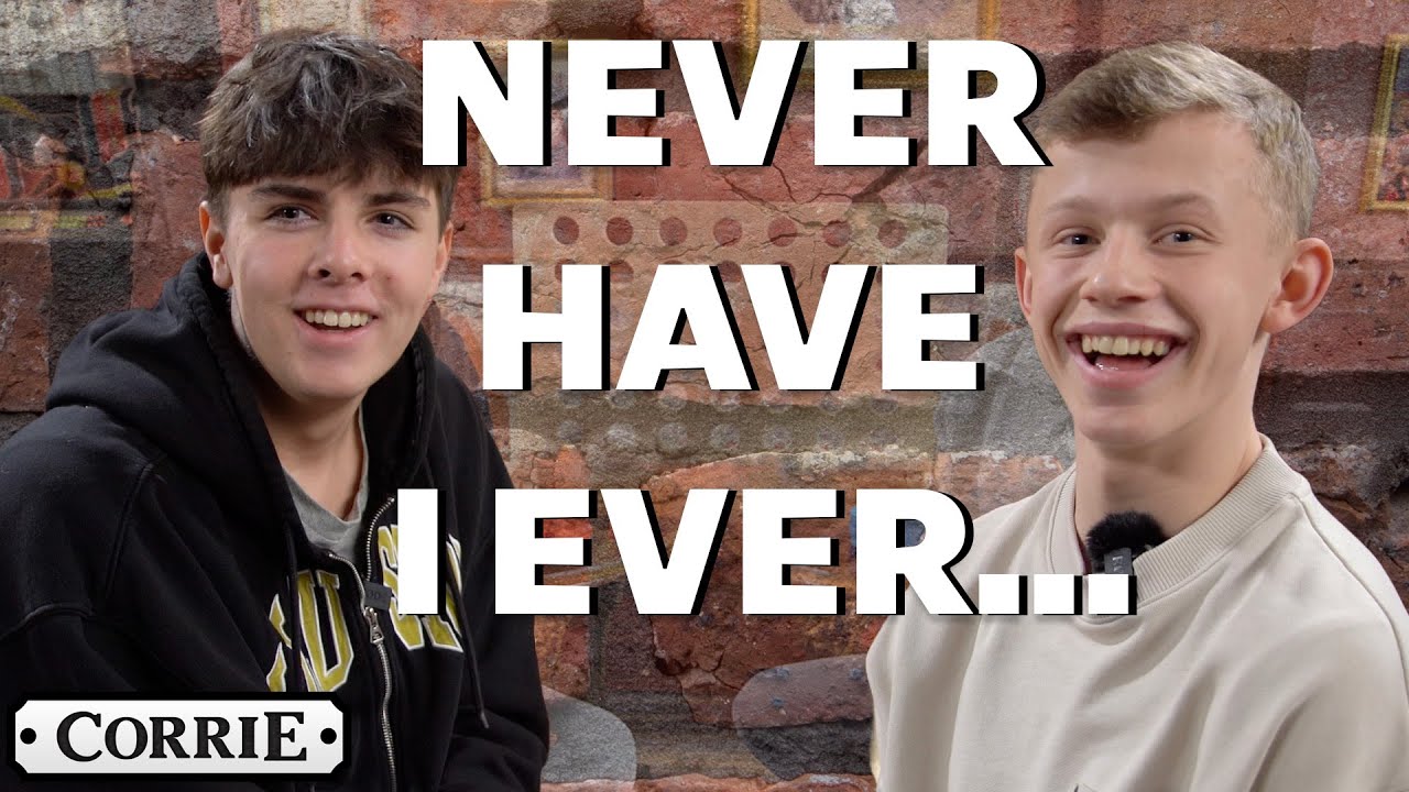 Luca and Liam Play Never Have I Ever | Coronation Street - YouTube