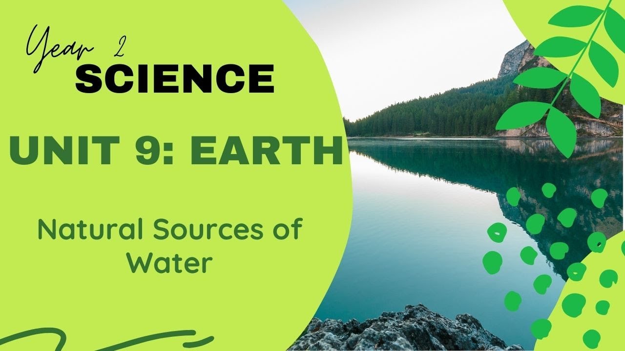 Science Year 2 | Unit 9: Earth | Topic: Natural Sources of Water - YouTube