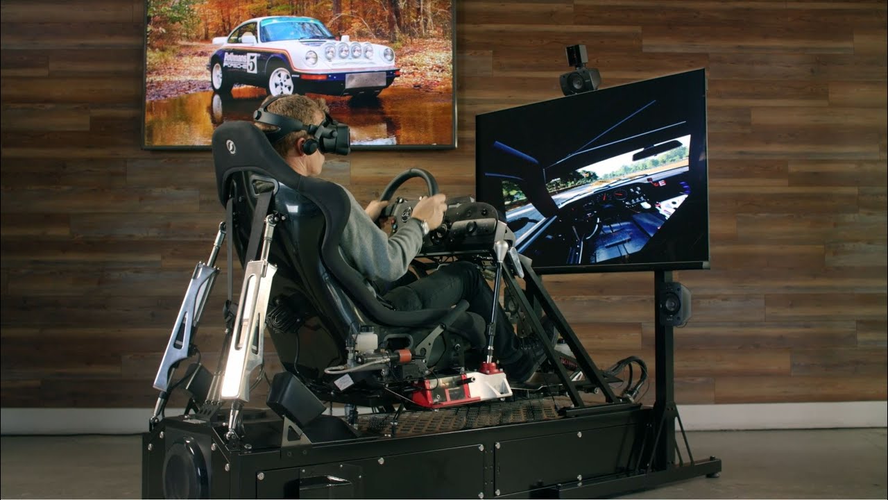 A Historic Rally Porsche 911Simulator - YouTube