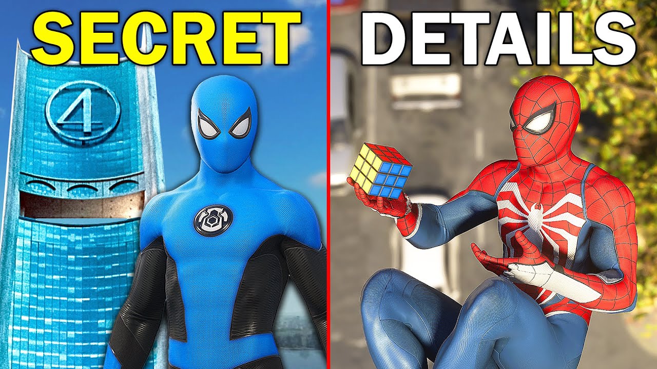 10 Hidden Details in Marvel’s Spider-Man Games! - YouTube