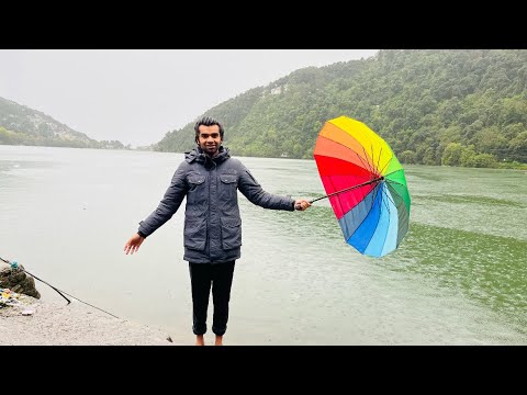 Nainital weather today Nainital update 😳 Barish ne bhot preshan kr diya ...