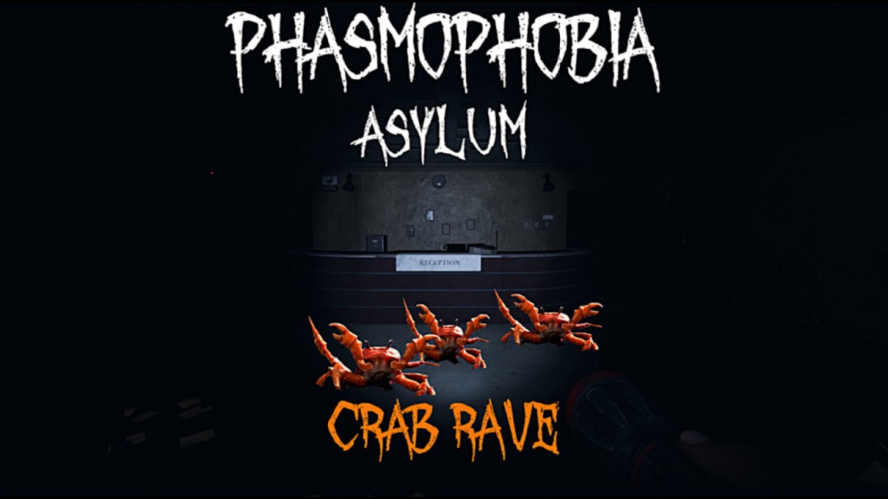 Glowstick Asylum.. Crab Rave?! FOR CHARITY! | Phasmophobia Highlights ...