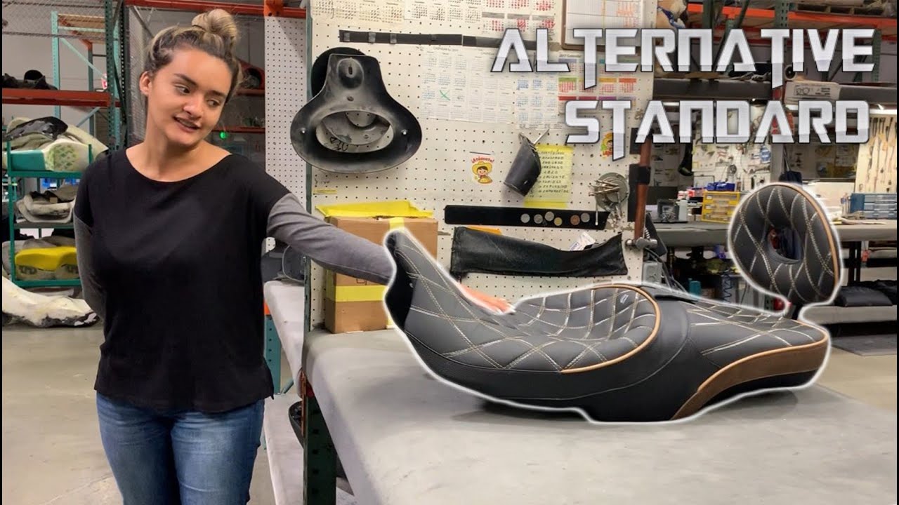 Handcrafted perfection Corbin Motorcycle seats - YouTube