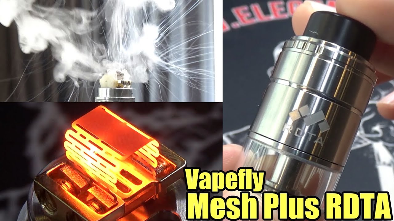 How to build coil on Vapefly mesh plus RDTA ? | Unbox & Vape on it ...