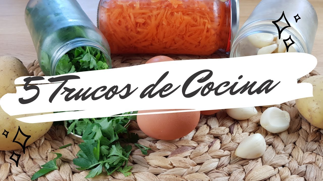 TRUCOS de COCINA Fáciles y muy PRÁCTICOS (5 tips de cocina) - YouTube
