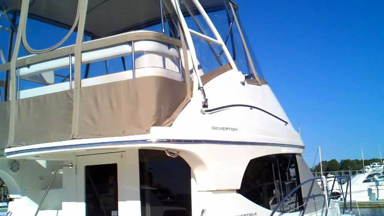 2007 Silverton 33 Convertible - YouTube