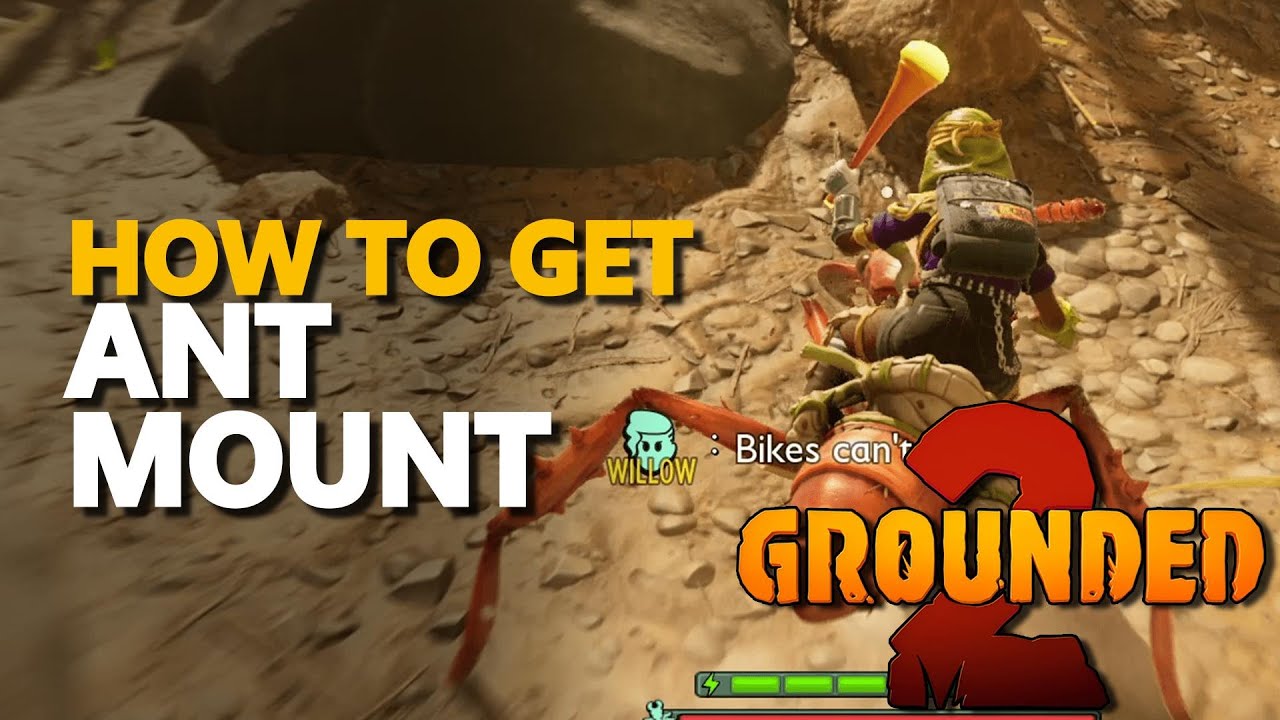How to get Ant Mount Grounded 2 - YouTube