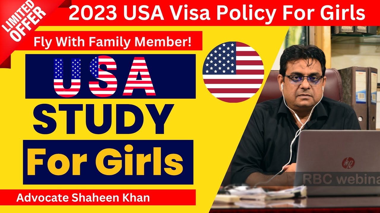 Easy USA Visa Policy For Girls 2023 l Best Visa For Girls l Girls Study ...
