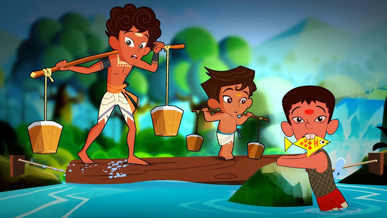 Kalari Kids - kalaripuram's Toughest Challenge | Animated Cartoons For ...