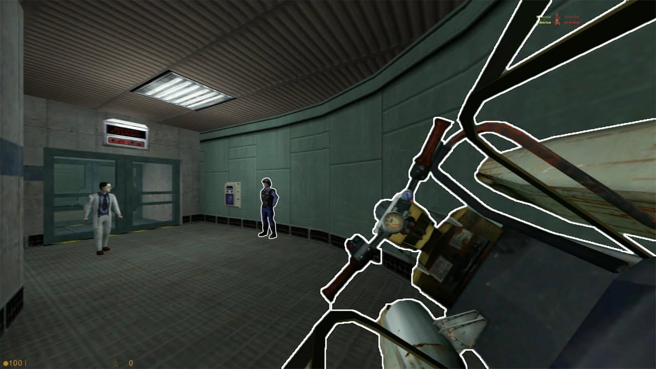 Half-Life 1 but with an airboat - YouTube