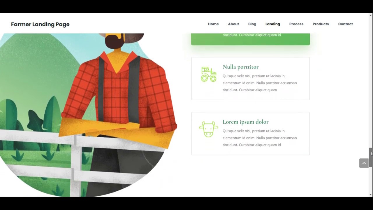 Farmer Website Theme YouTube Farmer Website Theme YouTube