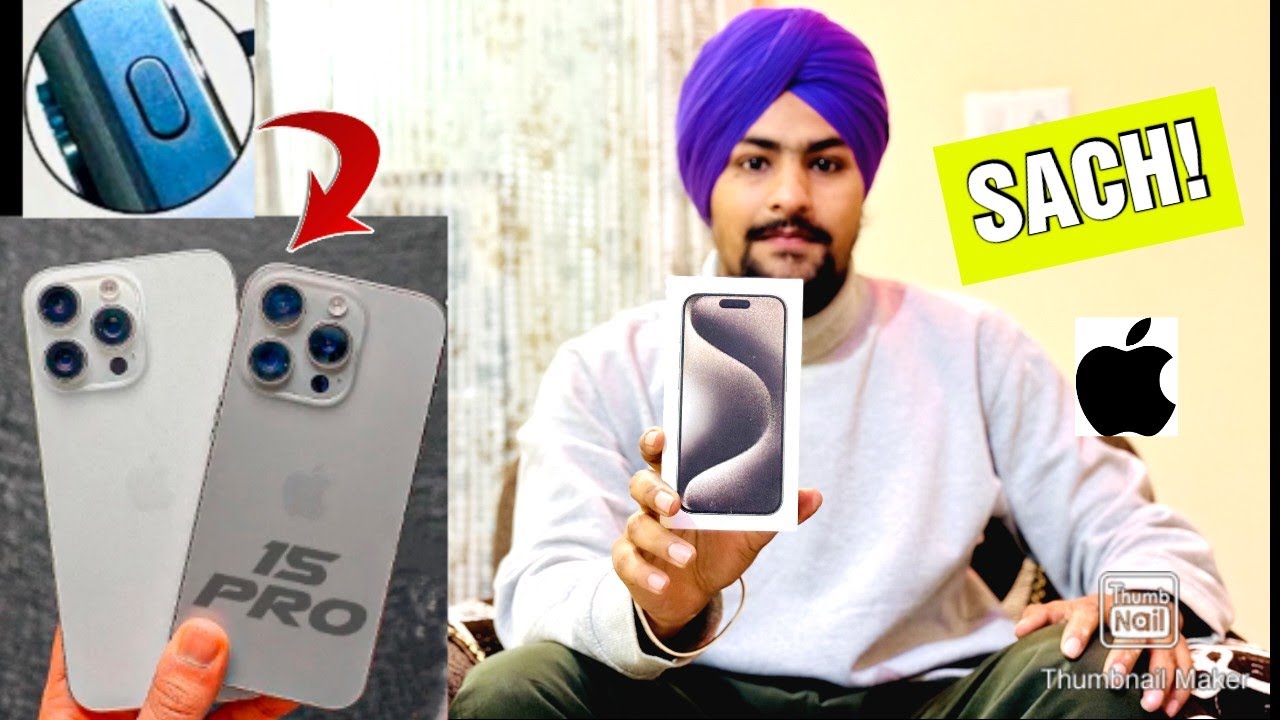 Unlock the Secrets: iPhone 15 Pro Titanium Unboxing & Review - YouTube