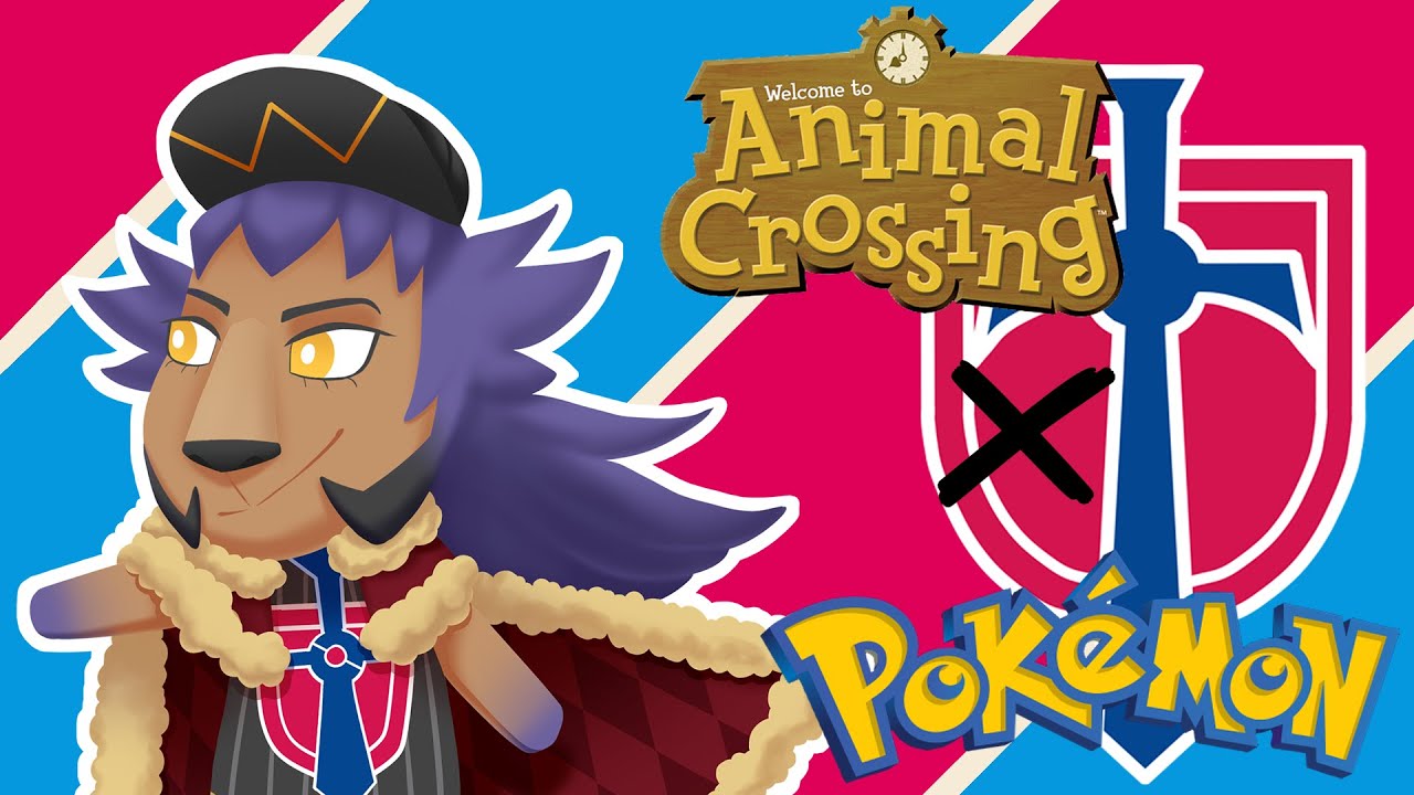 Animal crossing x Pokemon Speedpaint - Champion Leon - YouTube