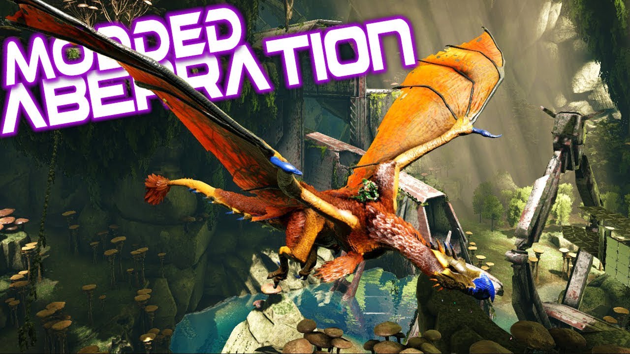 Ark Modded Aberration - Claiming A Dodo Wyvern With Zueljin! - Ep 12 ...