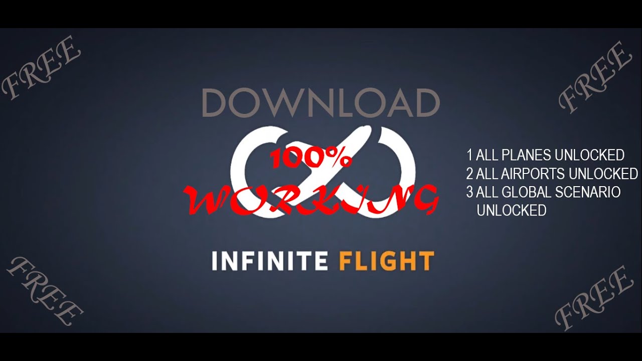 HOW TO DOWNLOAD INFINITE FLIGHT SIMULATOR MOD APK FOR FREE !!@@ - YouTube