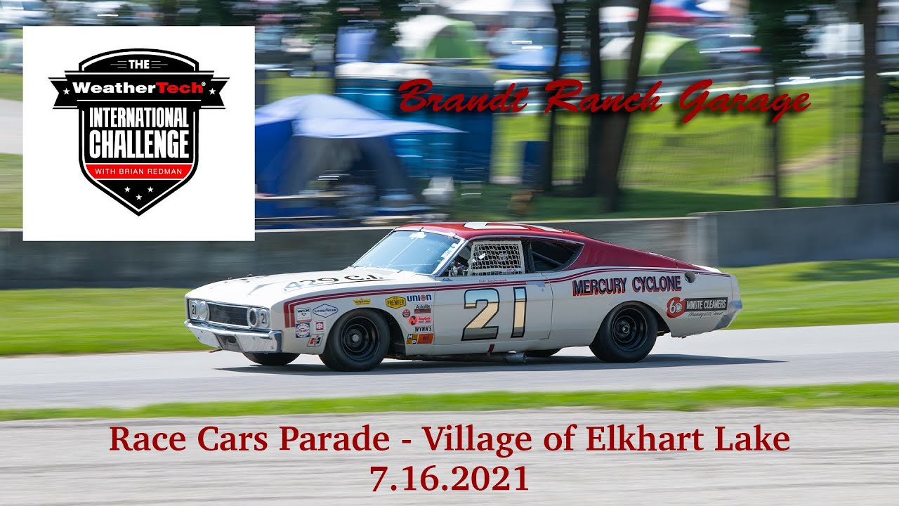 Road America Race Car Parade 2021 - YouTube