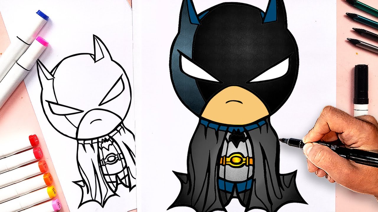 How to Draw Batman Baby | DC Comics Drawing - YouTube