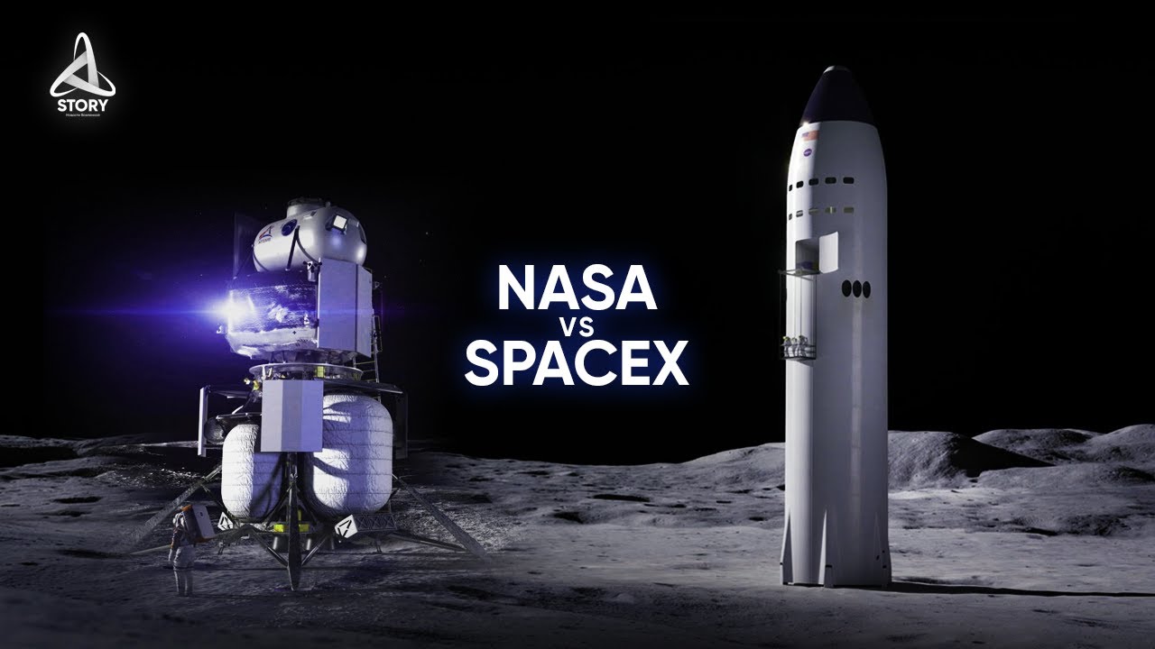 Nasa vs SpaceX. Кто будет первый на Луне? - YouTube