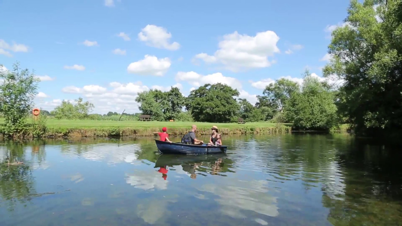 Riverside Trail along the river Avon at Avon Valley - YouTube