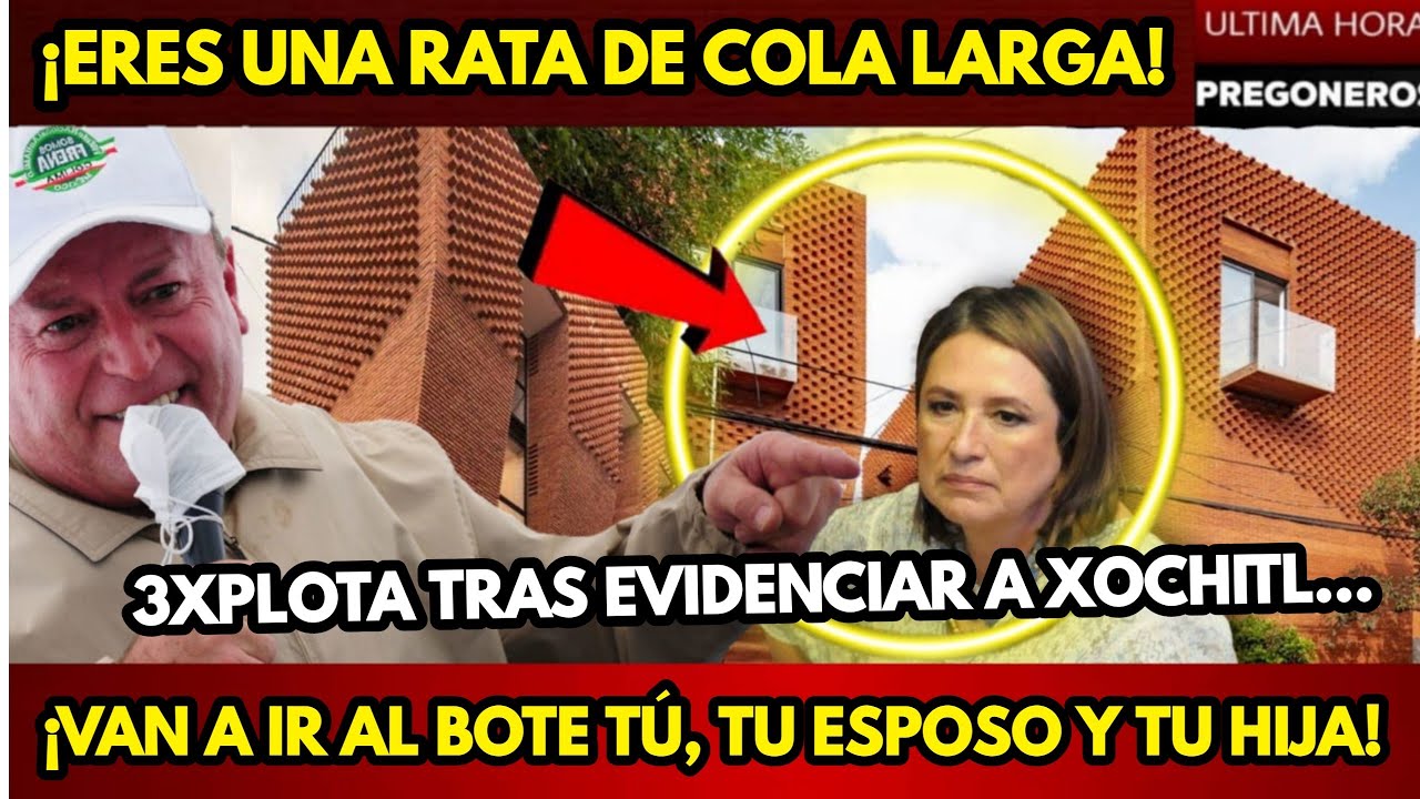 ¡ERES UNA RATA DE COLA LARGA! EXPLOTA TRAS EVIDENCIARLA..VAN A IR AL ...
