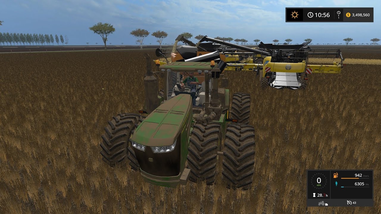 Farming simulator 17 Timelapse Australian x16 Map Broad acres Ep#39 ...