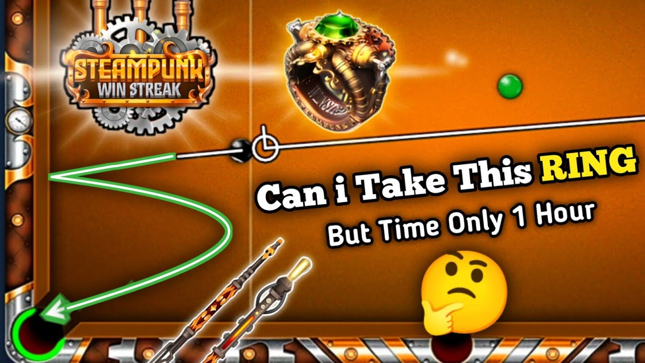 Steampunk Win Streak! 🔥 Free Industrial Cue & Ring in 8 Ball Pool ...