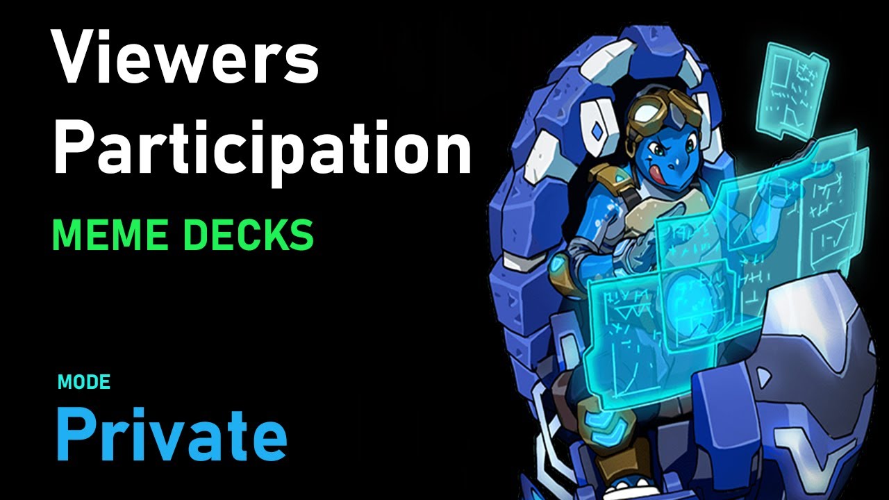 Meme Decks & Viewer Participation - Ep 01 - YouTube