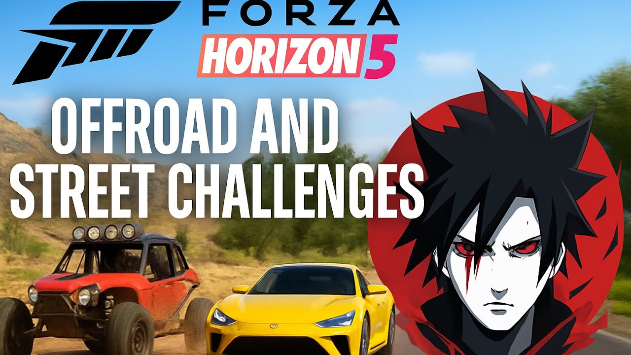 Forza Horizon 5:offroad and street challenges with star - YouTube