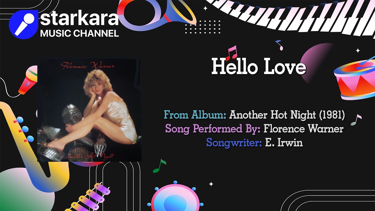Hello Love - Florence Warner (60fps Instrumental Karaoke) - YouTube