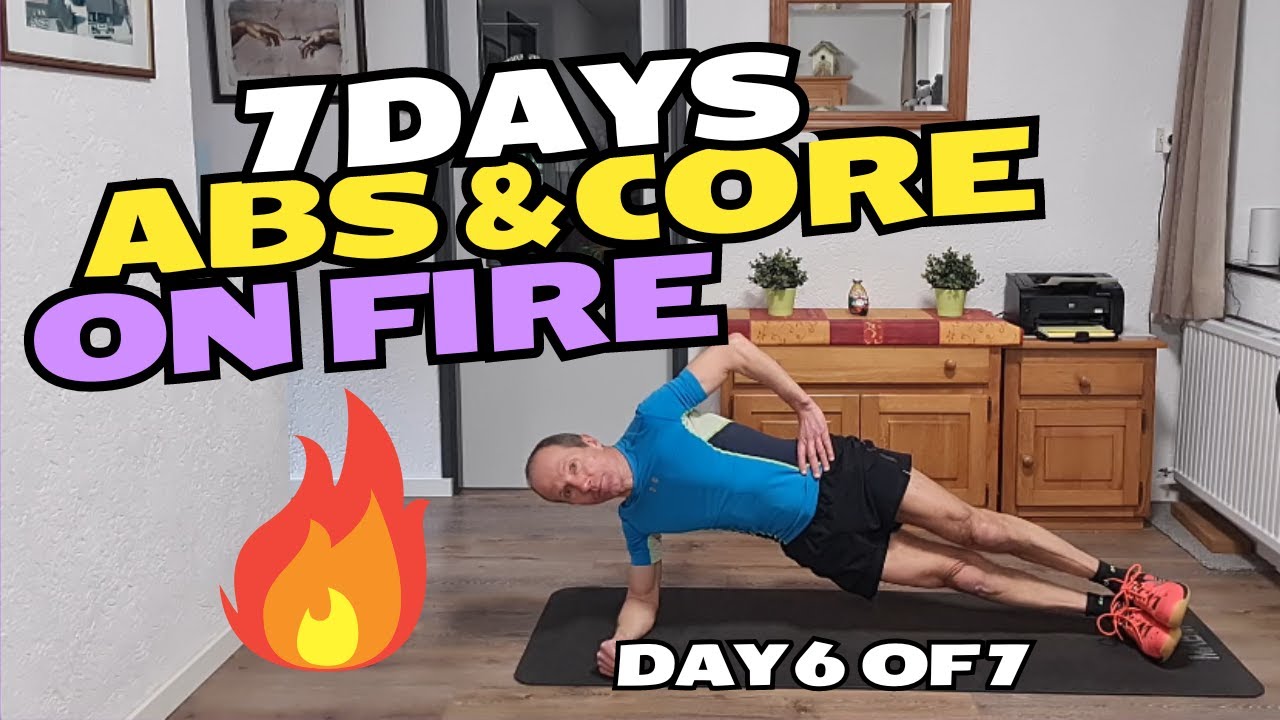Daily short ABS workout. Day 6 of 7 - YouTube