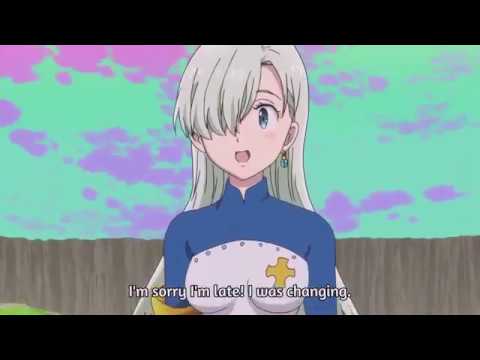 Meliodas approves Elizabeth's new clothes. Seven Deadly Sins. - YouTube