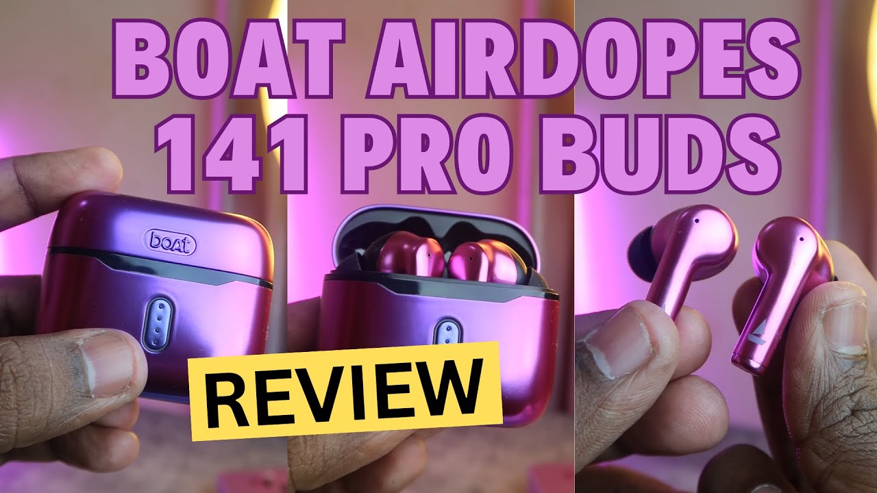 Boat Airdopes 141 Pro Buds Review in Tamil 🔥 Best TWS Earbuds under ...