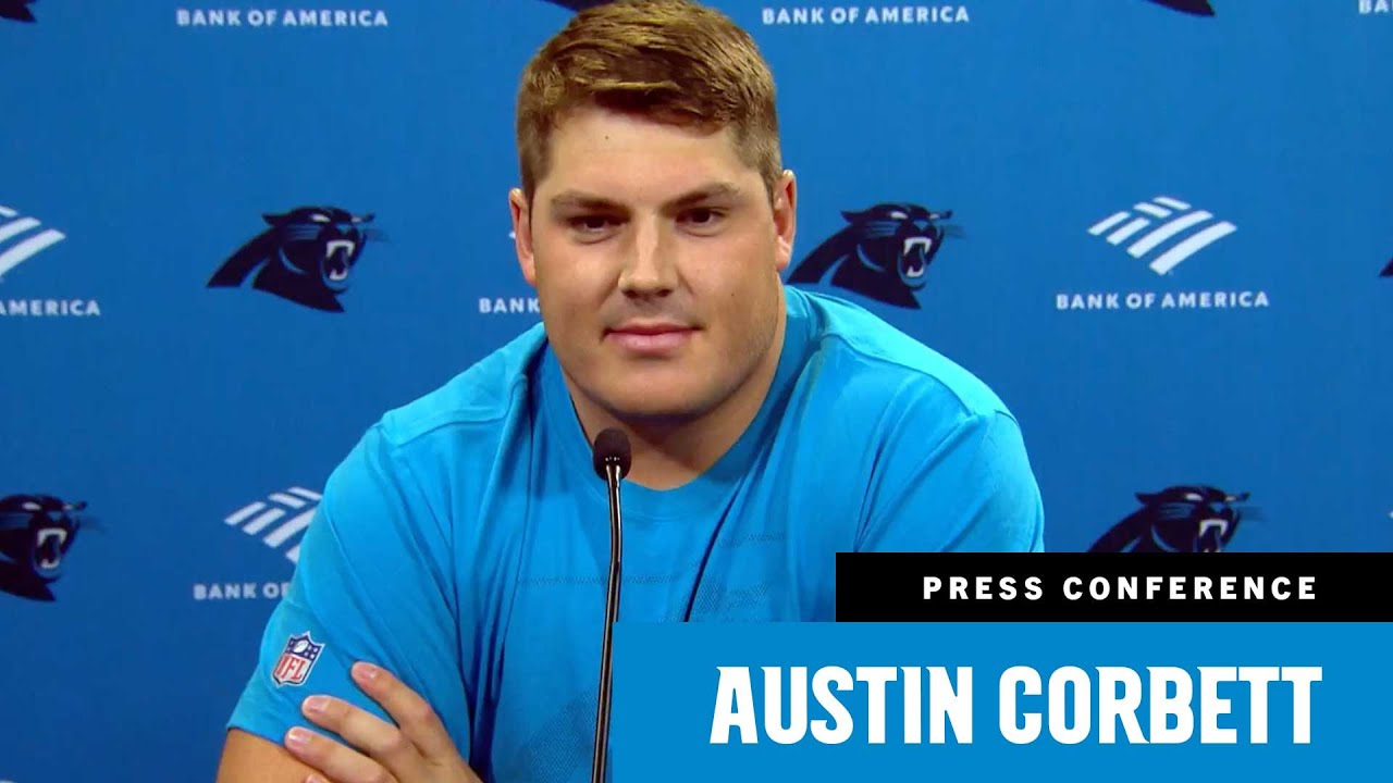 Austin Corbett talks about signing with Carolina - YouTube